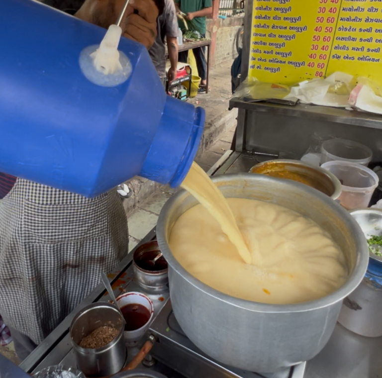 Surati Khavsa – Cheapest Street Food of Gujarat - The Indian Food Videos